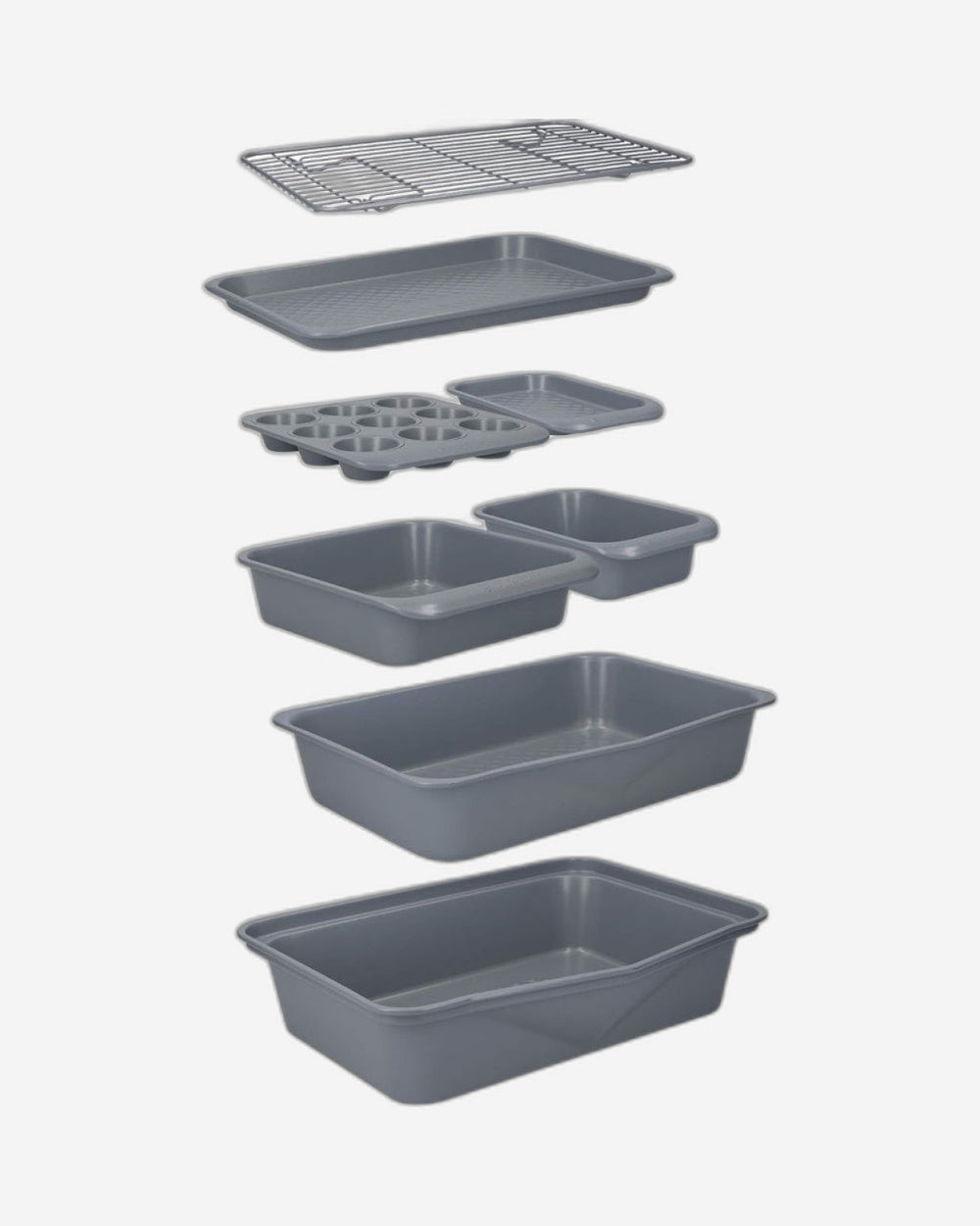 Mc Sc Loaf Tin 2Lb Grey Ns 24.5X15X6Cm