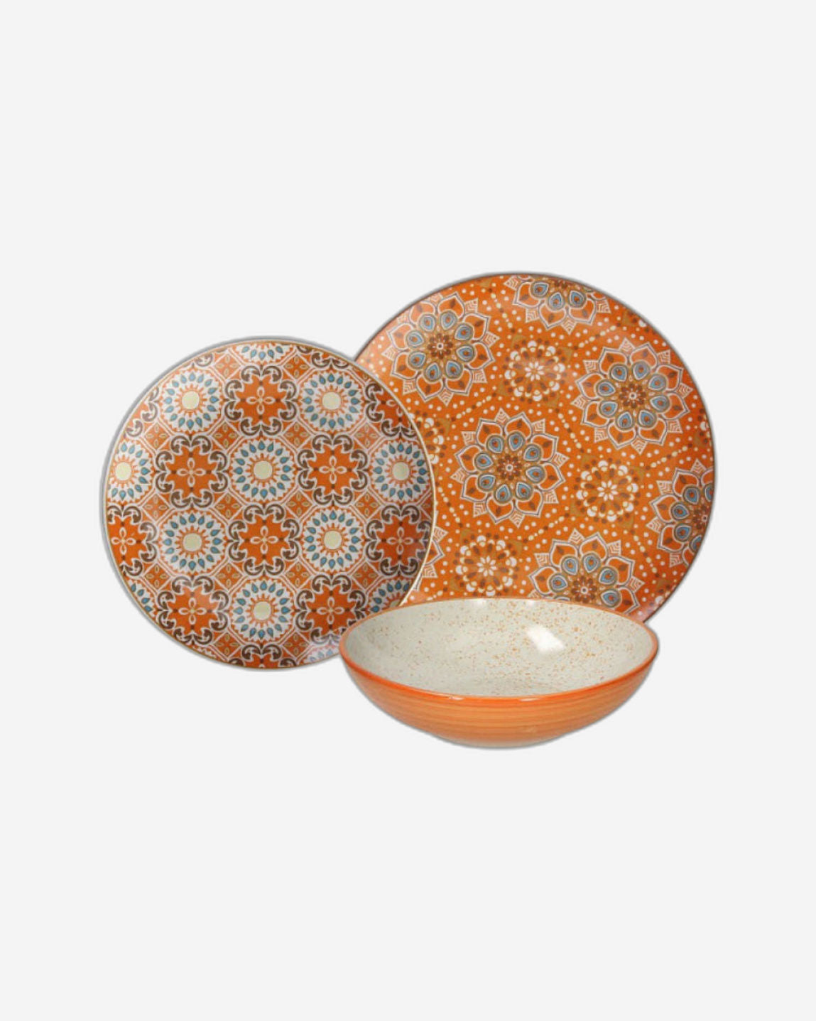 Buy Tognana Table Set 18Pc Metropolis Curcuma Multicolor Online in UAE ...