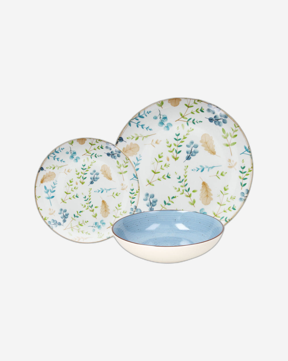 Tognana Porcelain Multicolor Dinner Set Table Set 18 Pcs - Metropolis