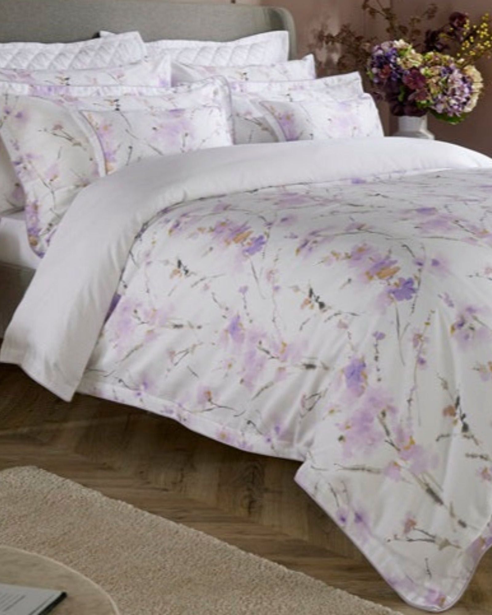 Buy Christy Mimosa Comforter Lilac Online in UAE | Jashanmal