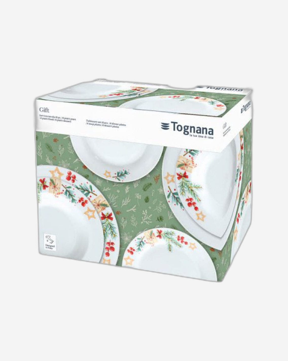 Buy Tognana Table Set 18Pc Olimpia Gift Online in UAE | Jashanmal