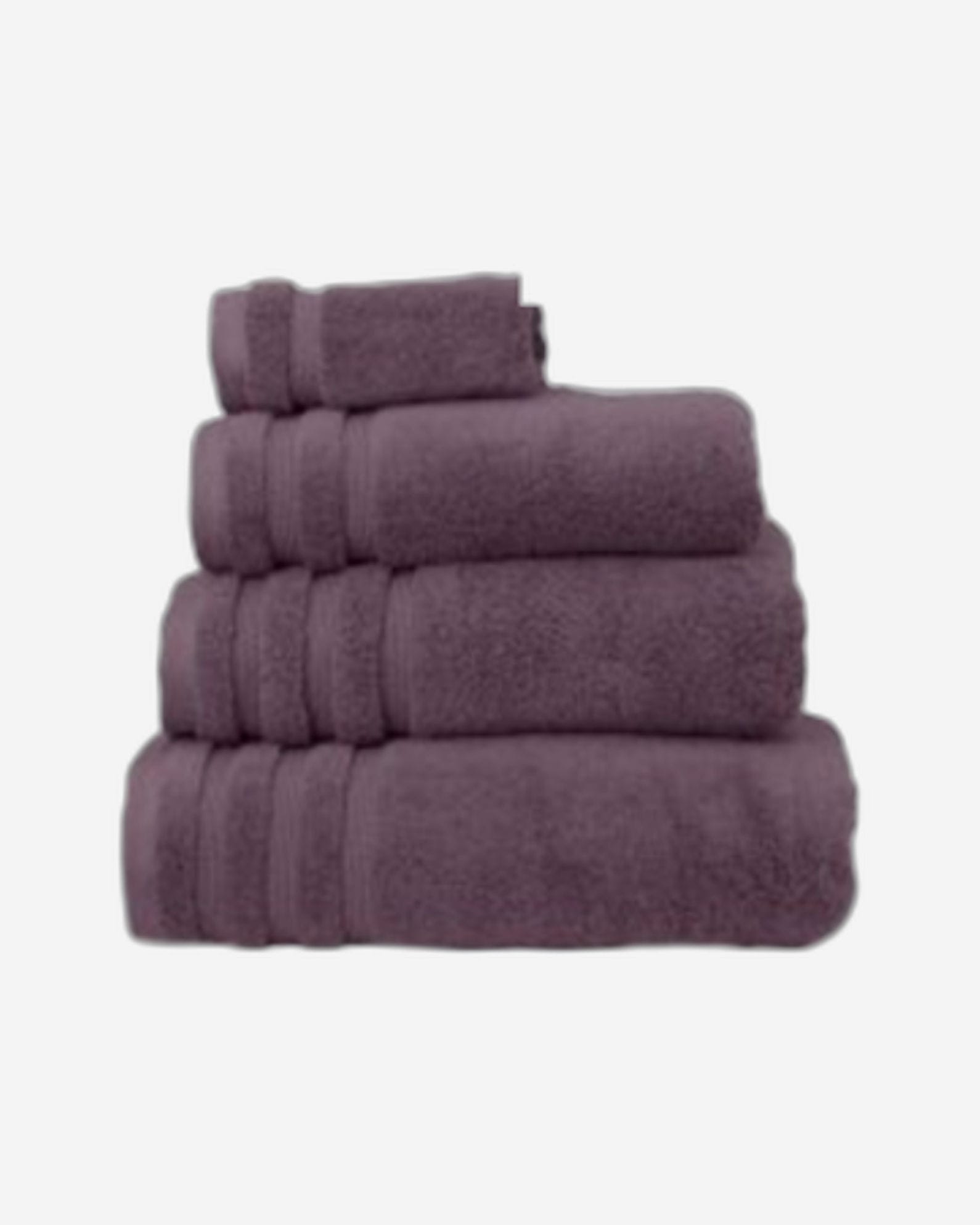 Buy Linen Obsession "Zero Twist" Bath Towels Collection in Lilac Online ...