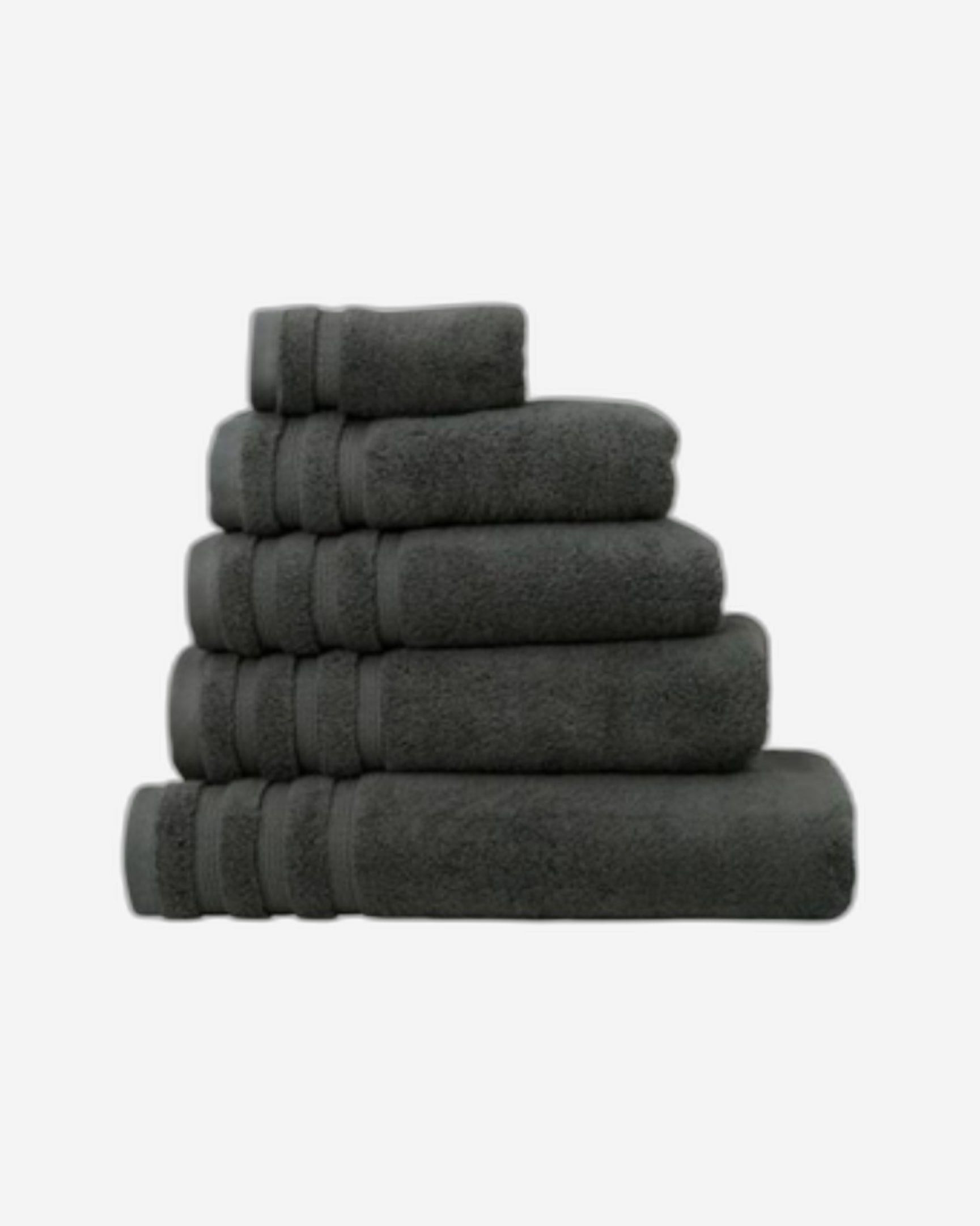 Buy Linen Obsession "Zero Twist" Bath Towels Collection in Slate Online ...