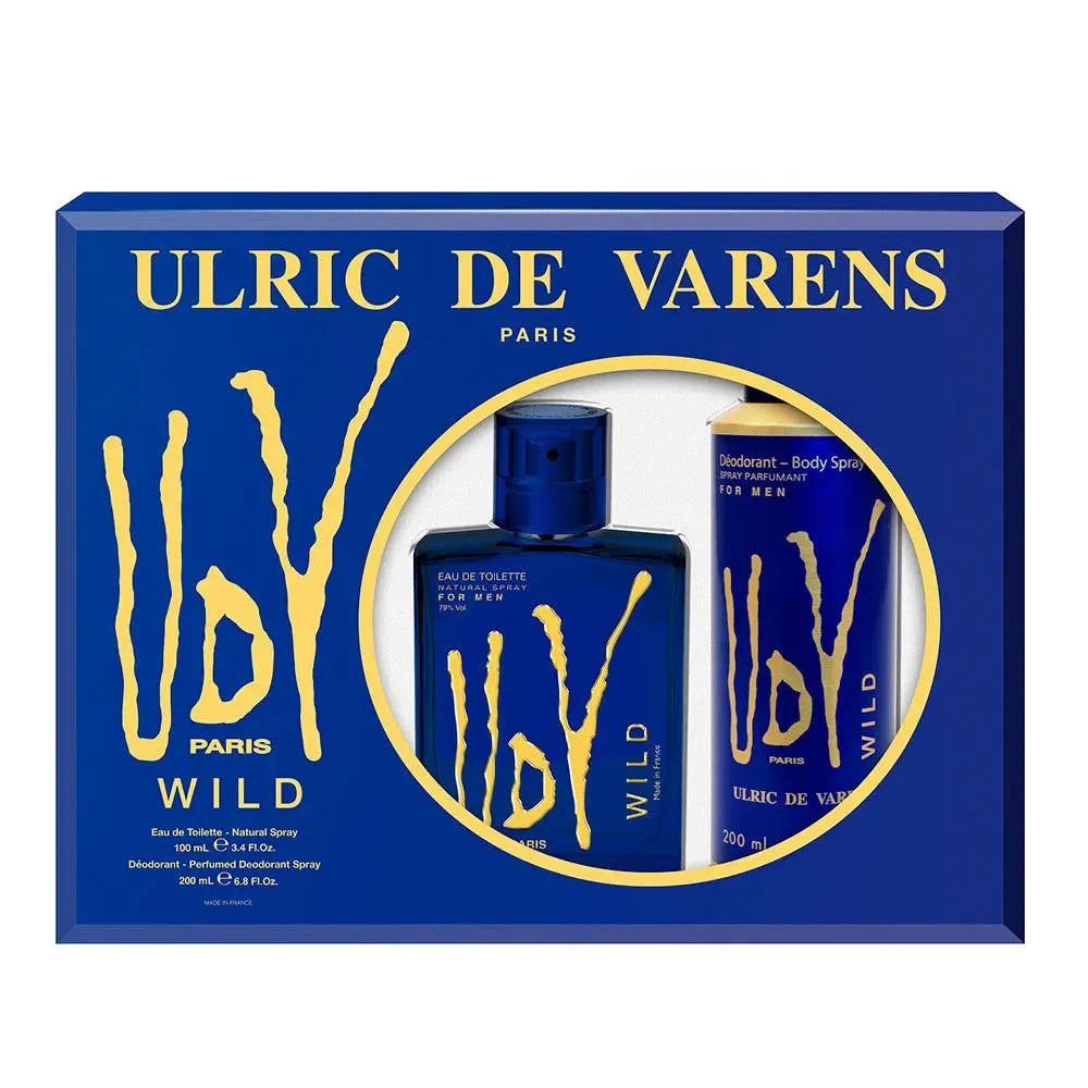 Udv Coffret Udv Wild Edt 100 Ml + Deo 200 Ml