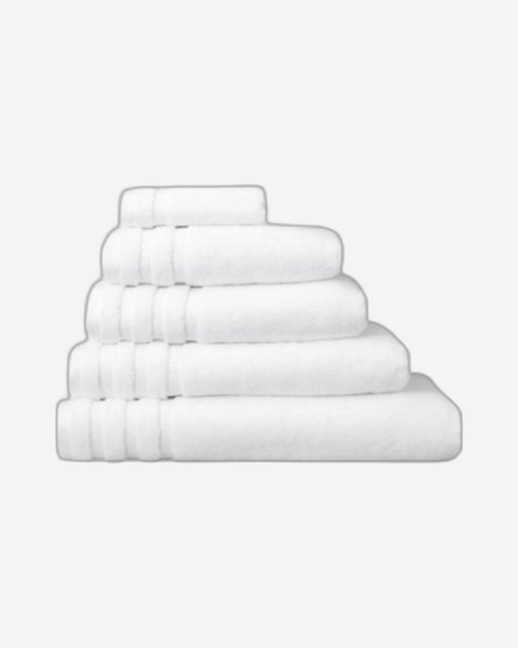 Buy Linen Obsession "Zero Twist" Bath Towels Collection in White Online ...
