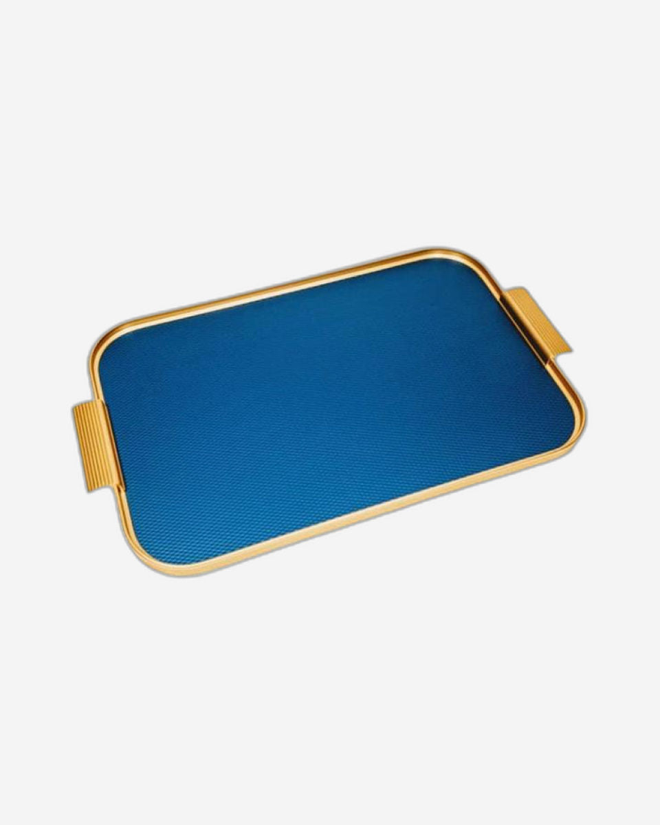 Buy Kaymet S18 Tray Diamond Royal Blue/Gold Online in UAE | Jashanmal