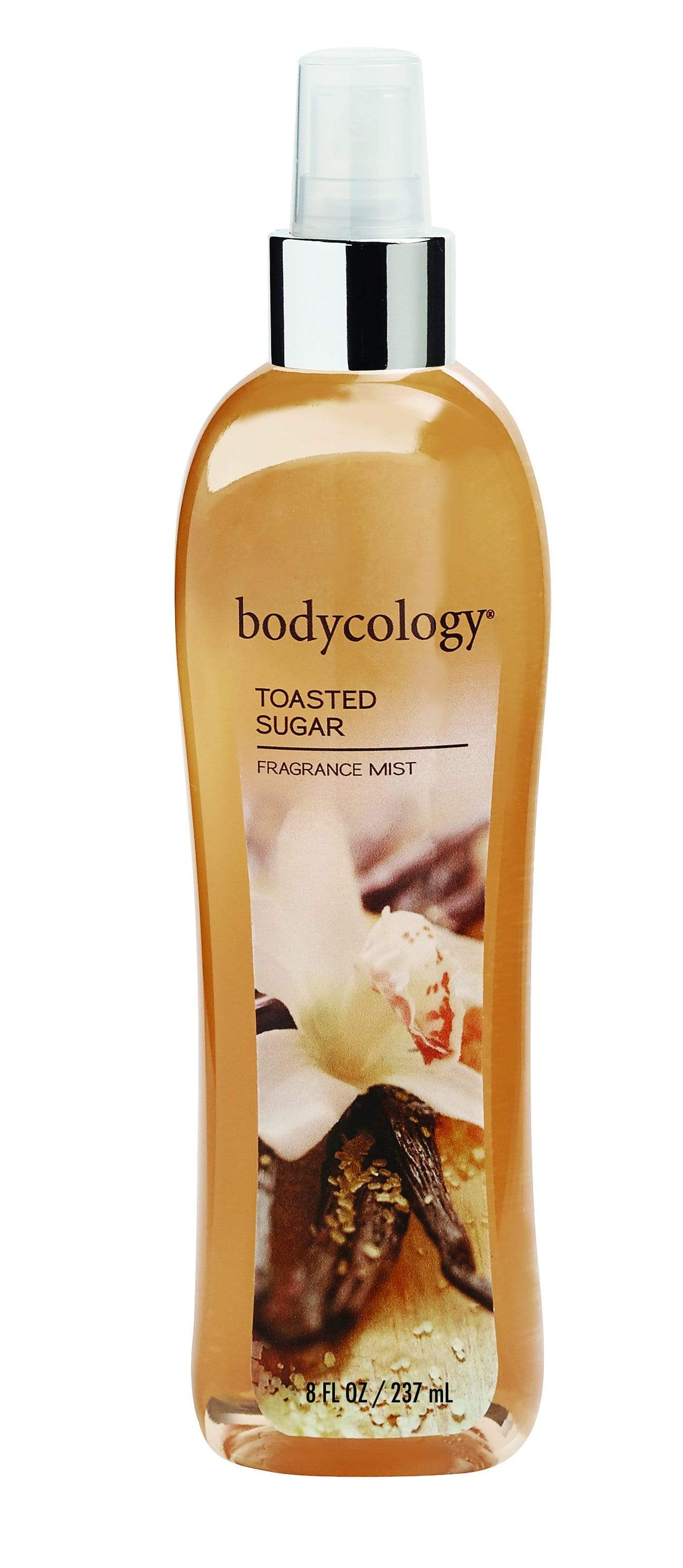 Bodycology Toasted Sugar Fragrance Mist Body Spray 237 Ml 102609 4pk