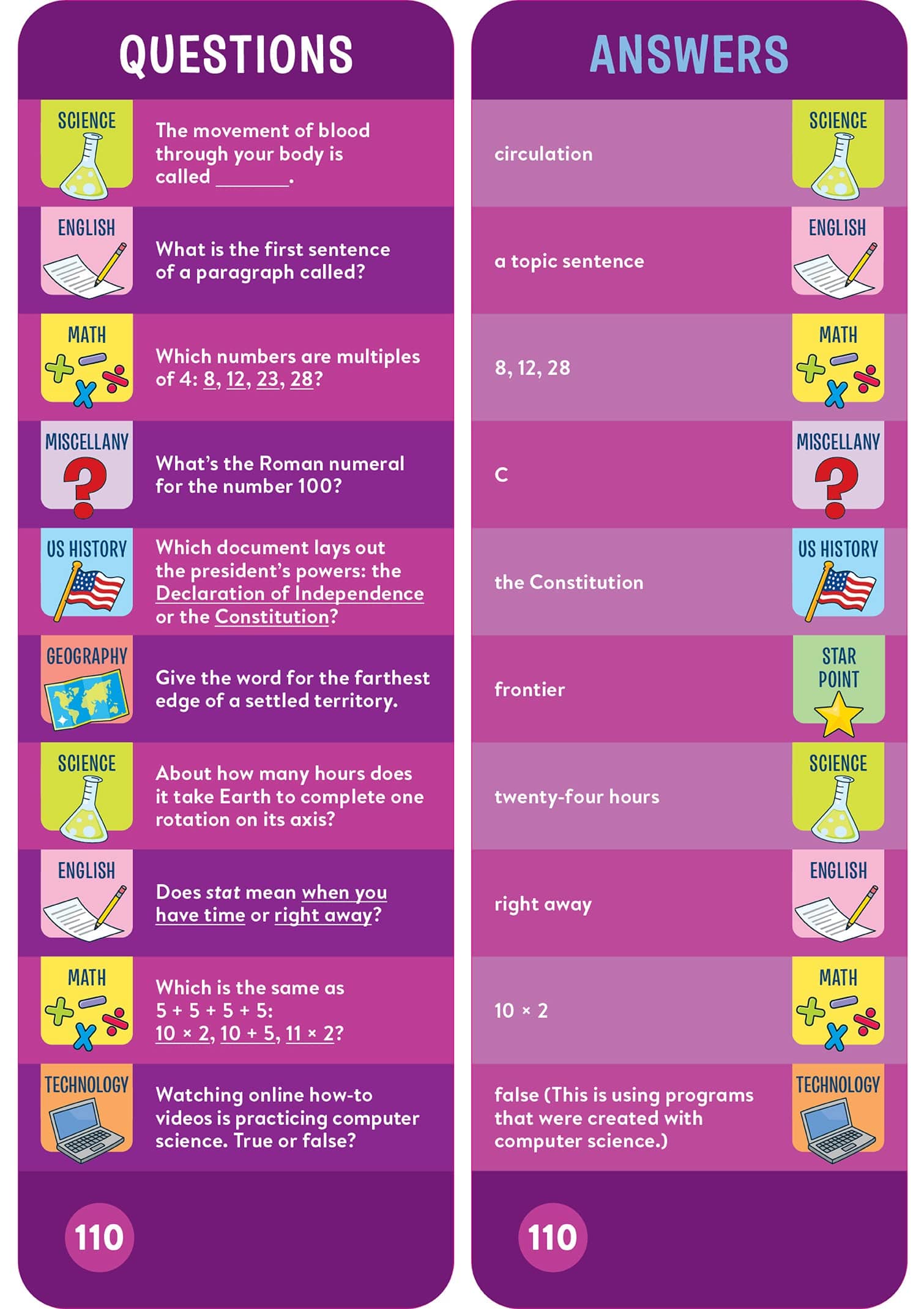 Brain Quest 4th Grade Smart Cards Revised 5th Edition